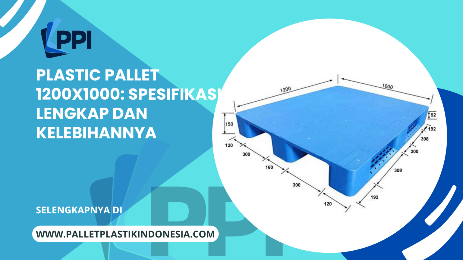 Plastic Pallet 1200x1000: Spesifikasi Lengkap dan Kelebihannya - CV ...